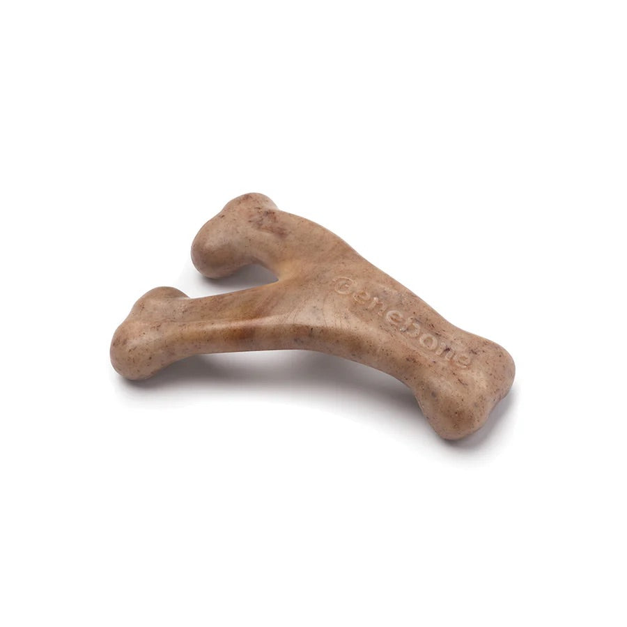 Benebone Puppy Wishbone Chew - Bacon Flavor - American Bark Bliss
